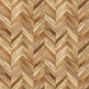 Chevron Wood Pattern Wallpaper Scandinavian Syle Wall Mural - Etsy