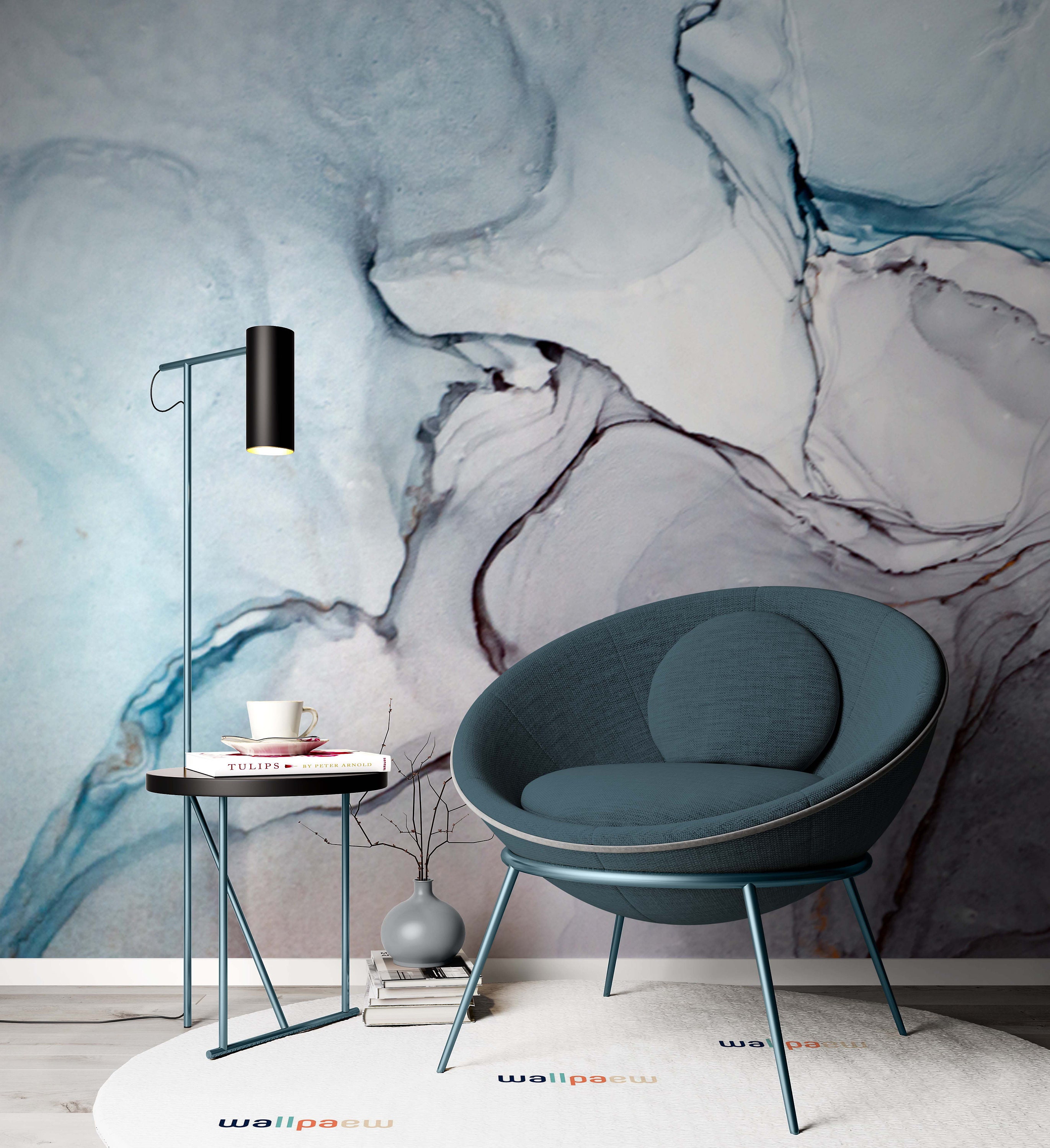 Illustration Ink Paint Abstract Oil Painting Colorful - Etsy