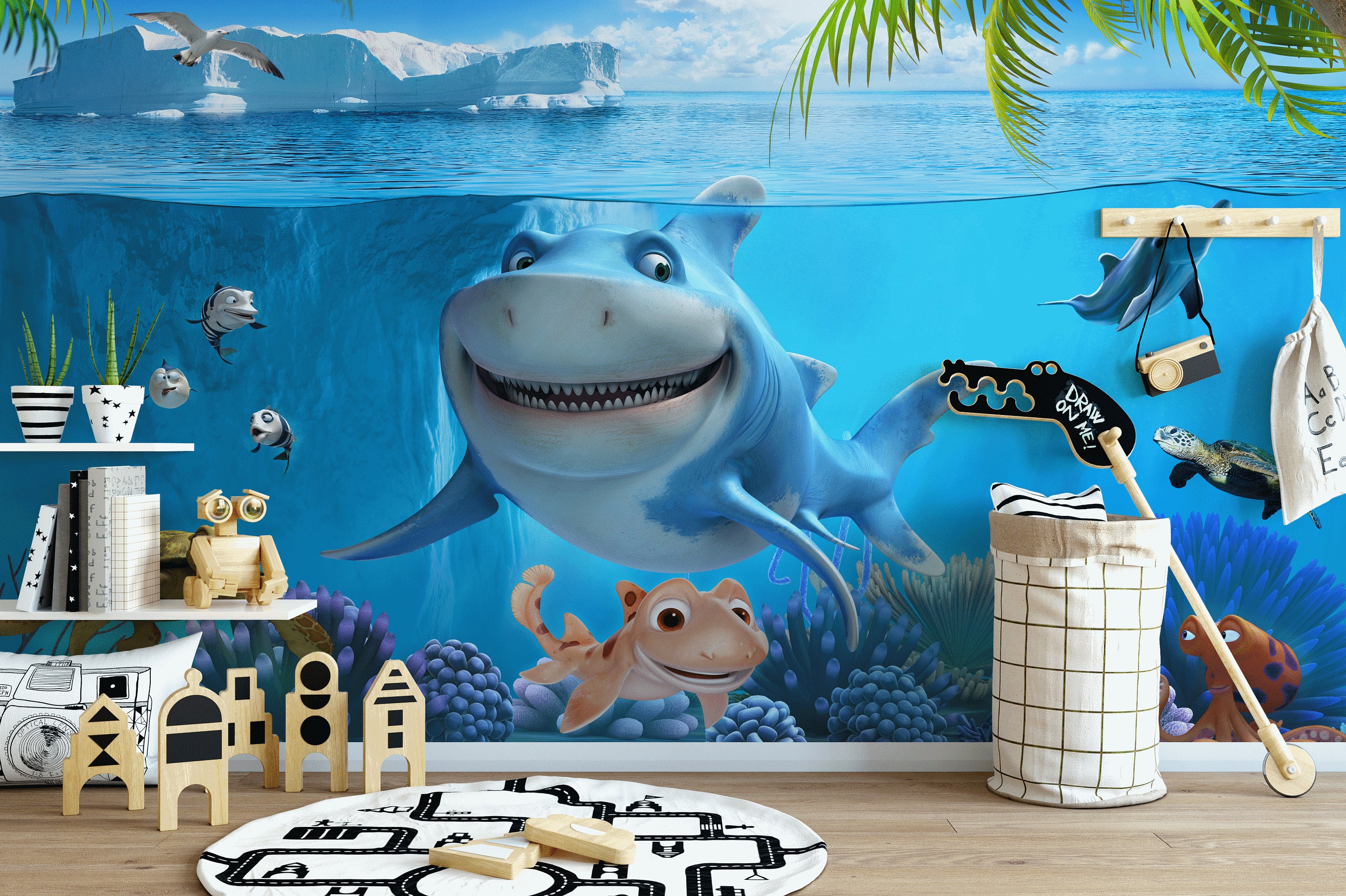 Finding Nemo Shark Wallpaper