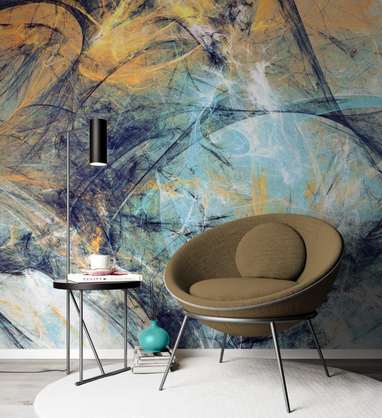 Abstract Colorful Soft Color Modern Futuristic Pattern - Etsy