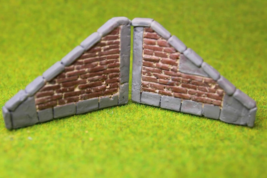 Brickwork Side Walls for a Culvert HO Scale - Etsy