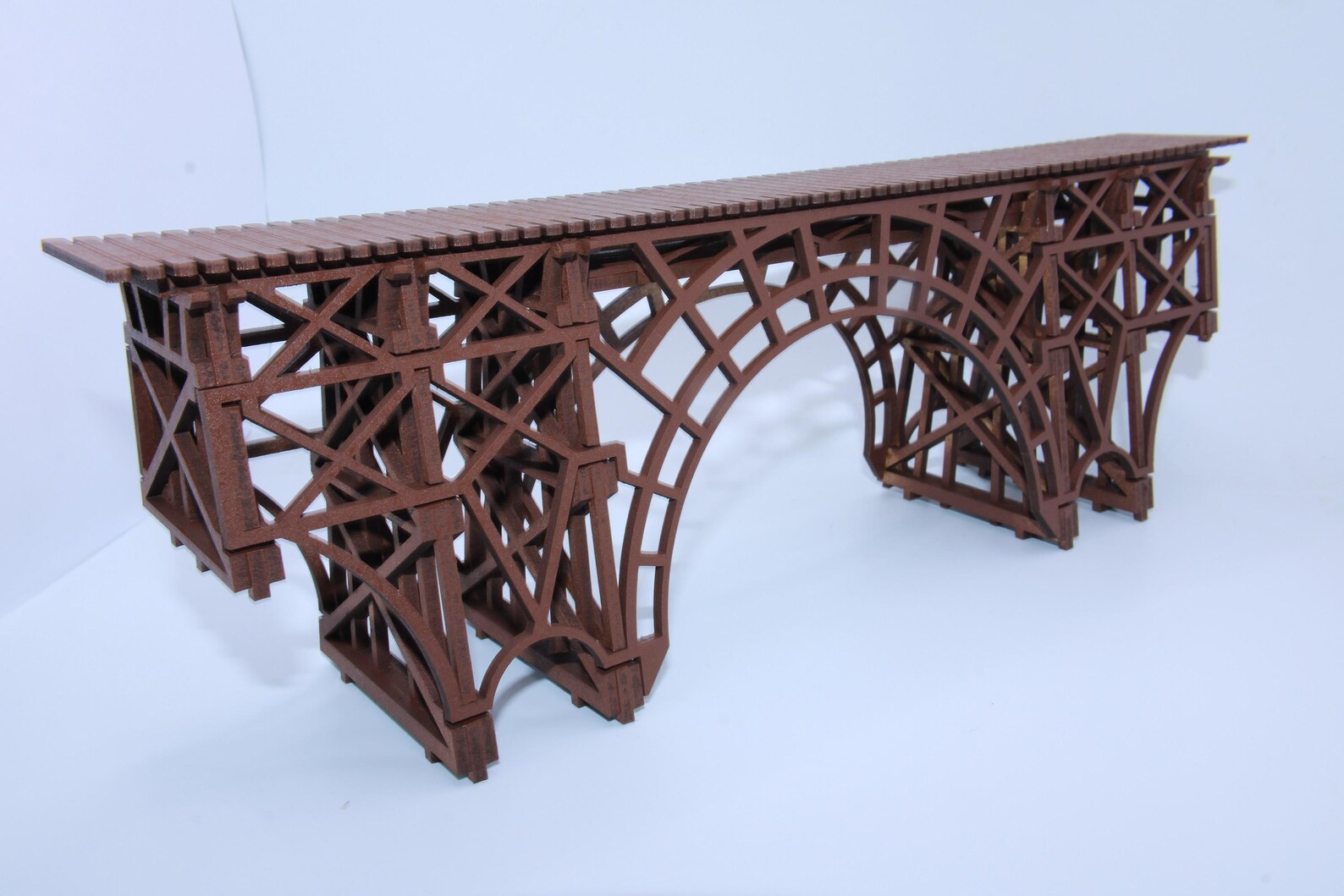 Laser Cut Wooden Bridge Kit – HO Scale - MDF Model Railroad Diorama ...