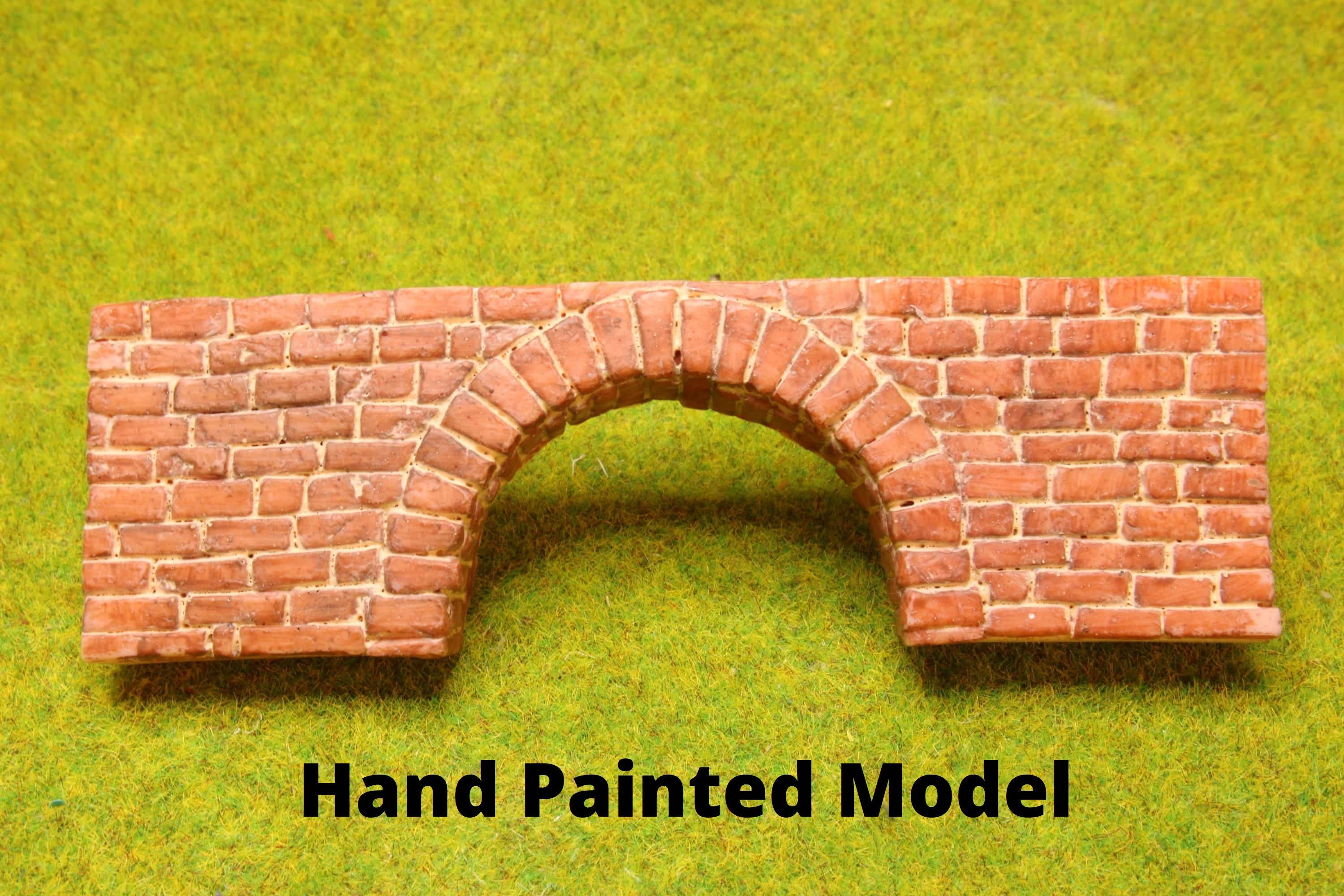 Brick Culvert HO Scale – Handcrafted Resin Miniature Stone Bridge - Etsy