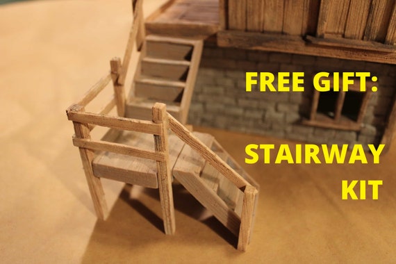 Miniature Toys Toys Foam Scale Building kit The Watermill Toys & Games ...