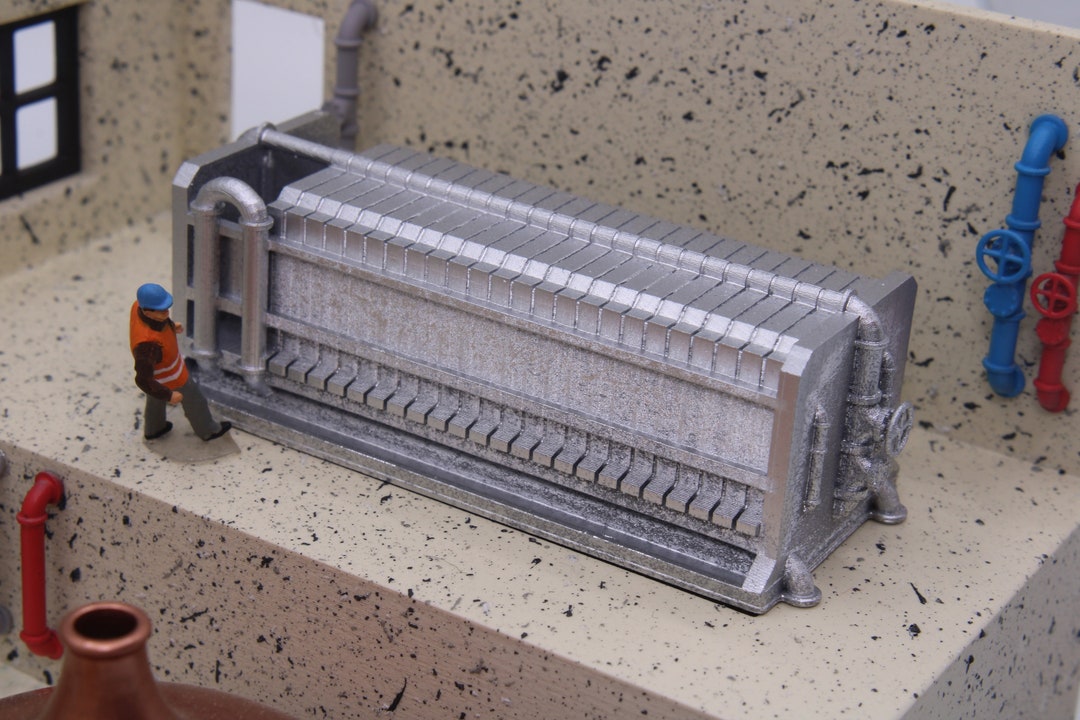 HO Scale 1:87 Miniature Beer Plate Filter – Resin Brewery Equipment for ...
