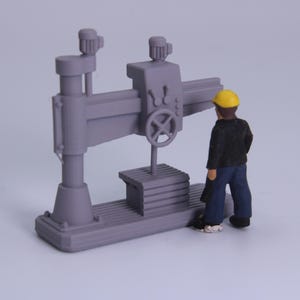 HO Scale Workshop Machines Set | 10-piece Metalworking Tools | OO Scale ...