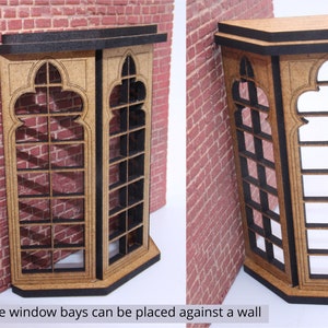 Bay Window KIT in MDF for Diorama, Craft or Dollhouse - Etsy