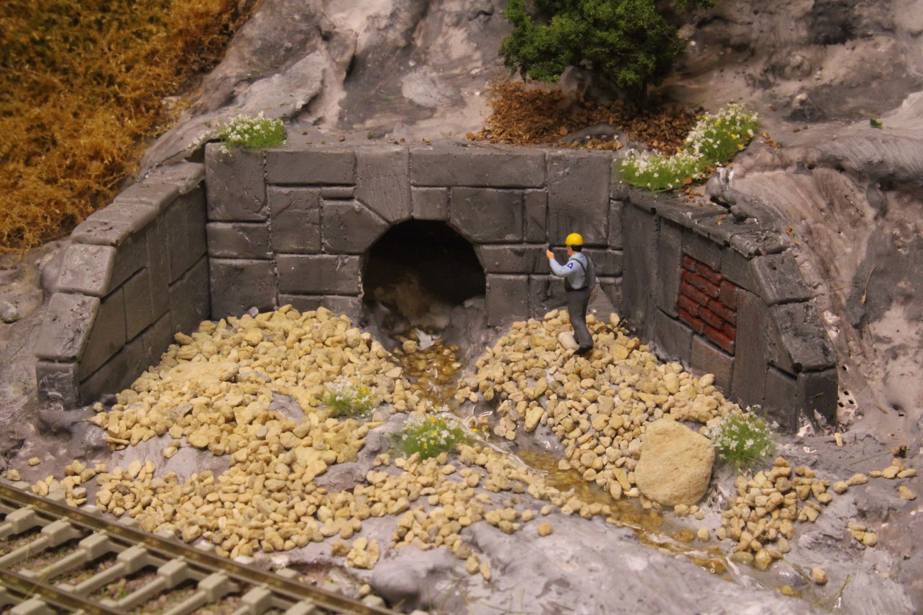 HO Scale Stone Culvert Model – Unpainted Resin Diorama Accessory - Etsy