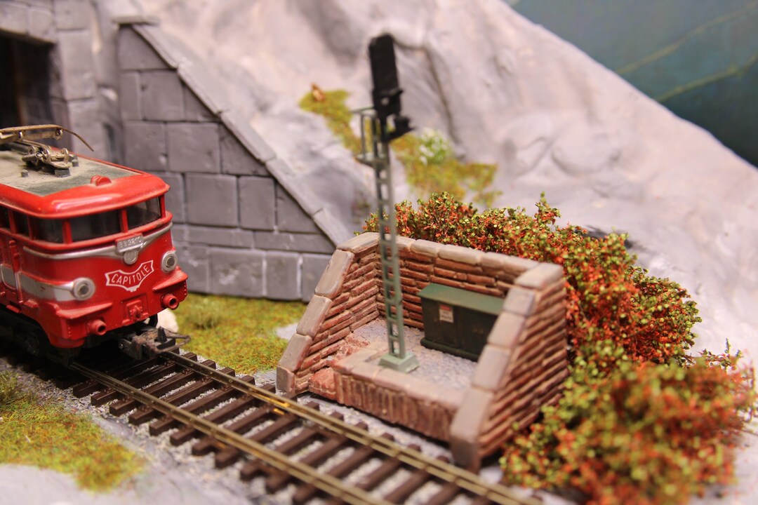 HO Scale Signal Base With Electrical Box – 1:87 Resin Model Accessory ...