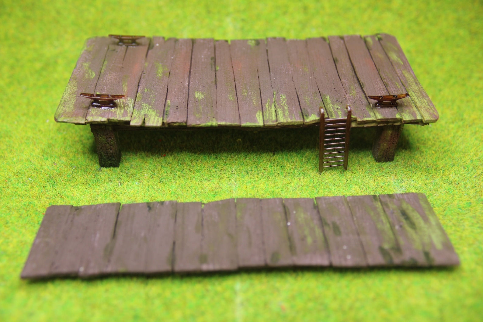 Dock With Ramp and Cleats HO Scale - Etsy Canada