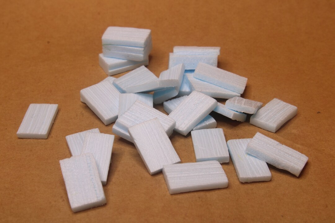 Rooftile Shingle 10mm X 15mm X 2mm - XPS Foam (100pcs) - Etsy