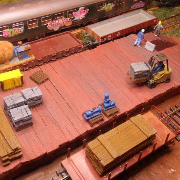Ho Scale Lumber Loads - Etsy