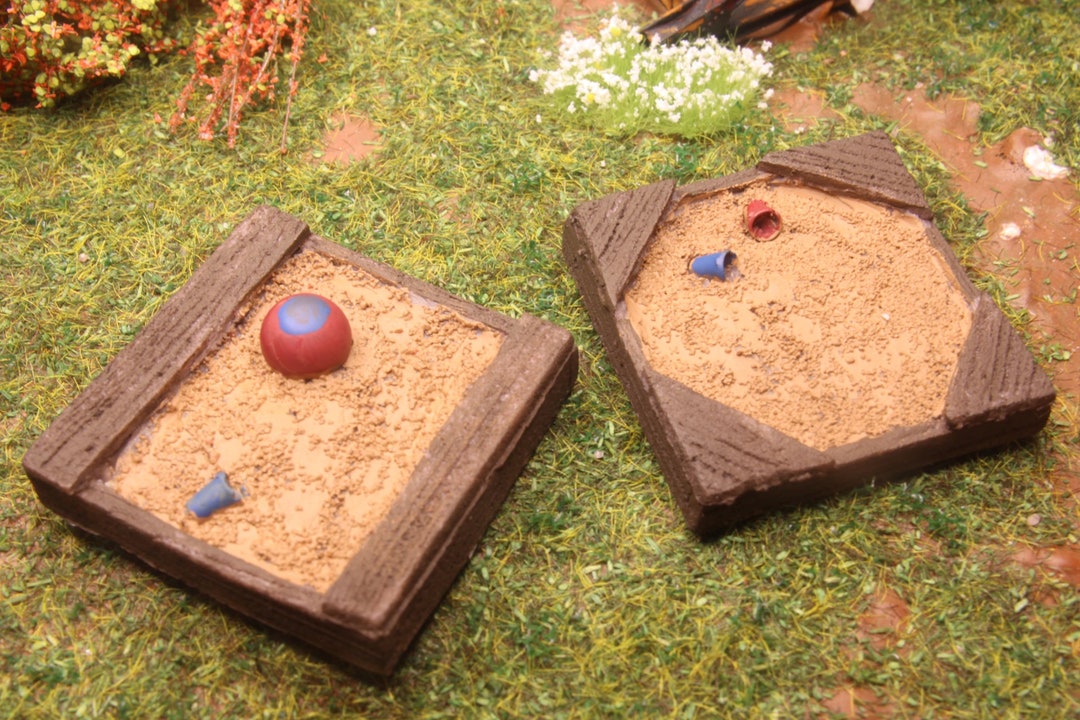 Set of 2 Sandboxes - H0-scale 1:87 Scale Train Scenery Layout HO - Etsy