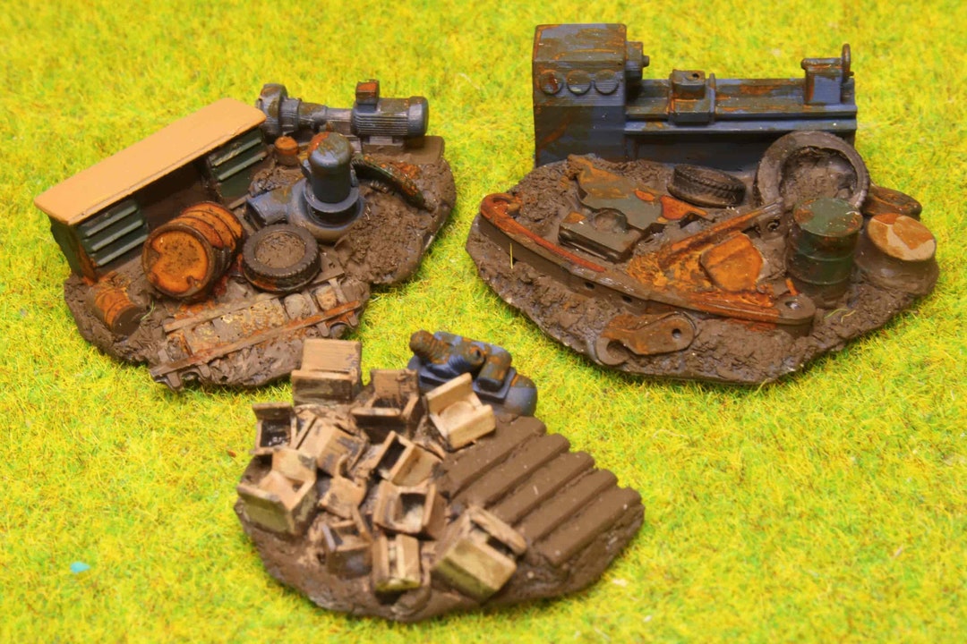 HO Scale Scrap Piles and Cardboard Boxes – Diorama Accessories - Etsy