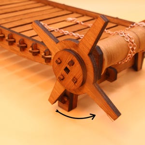 1:12 Scale Medieval Torture Rack | Dollhouse Dungeon Prop | Miniature ...