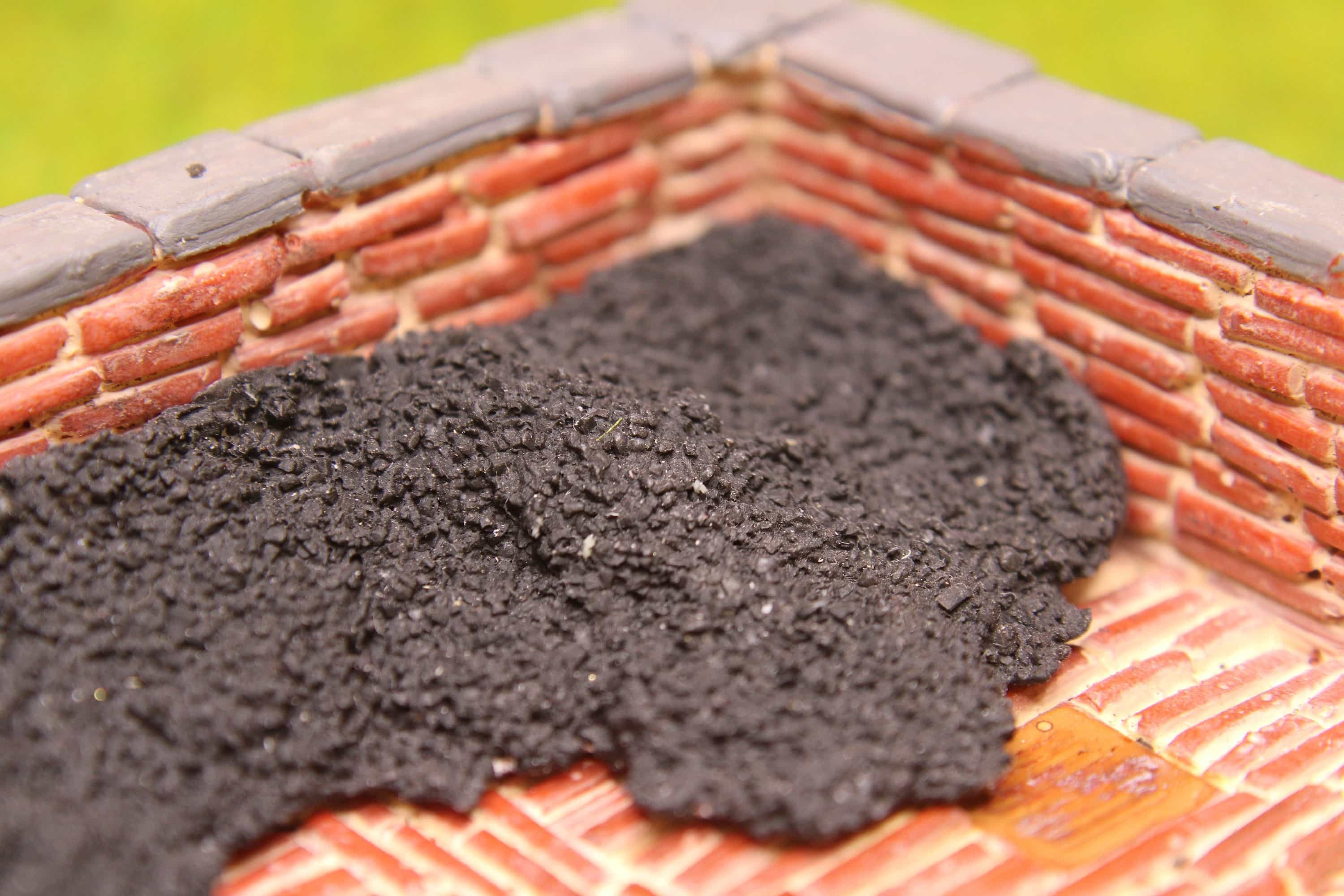 Miniature Toys Brickwork Coal and barrel storage HO scale Toys Toys ...