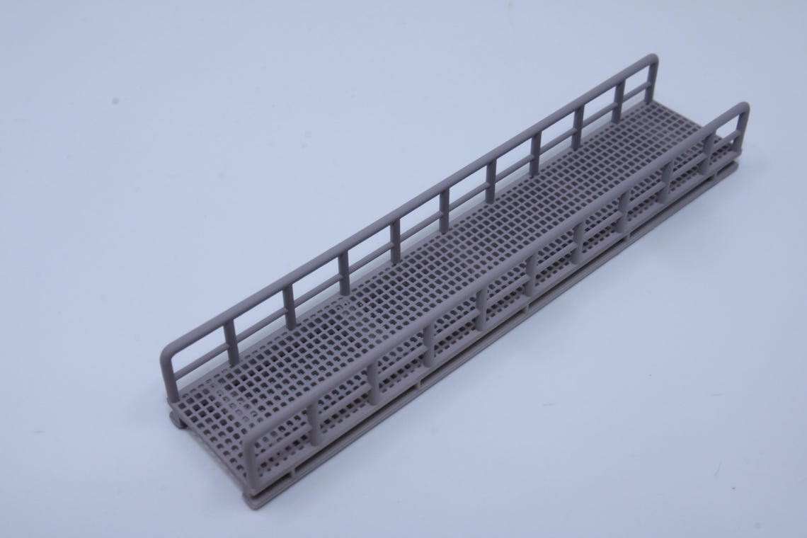 HO Scale Pedestrian Bridge – 3D Printed Model Railroad Diorama - Etsy