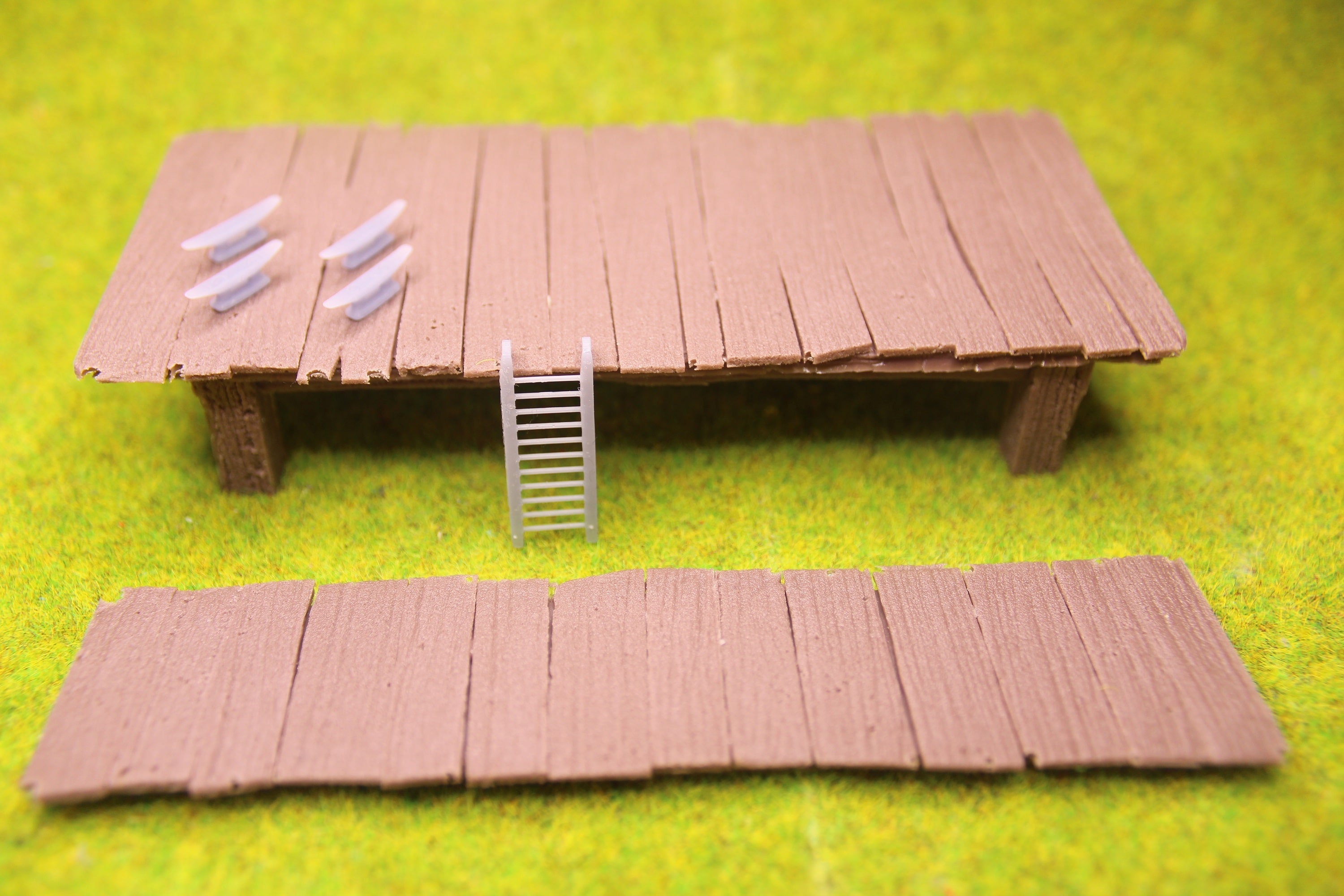 Dock With Ramp and Cleats HO Scale - Etsy Canada