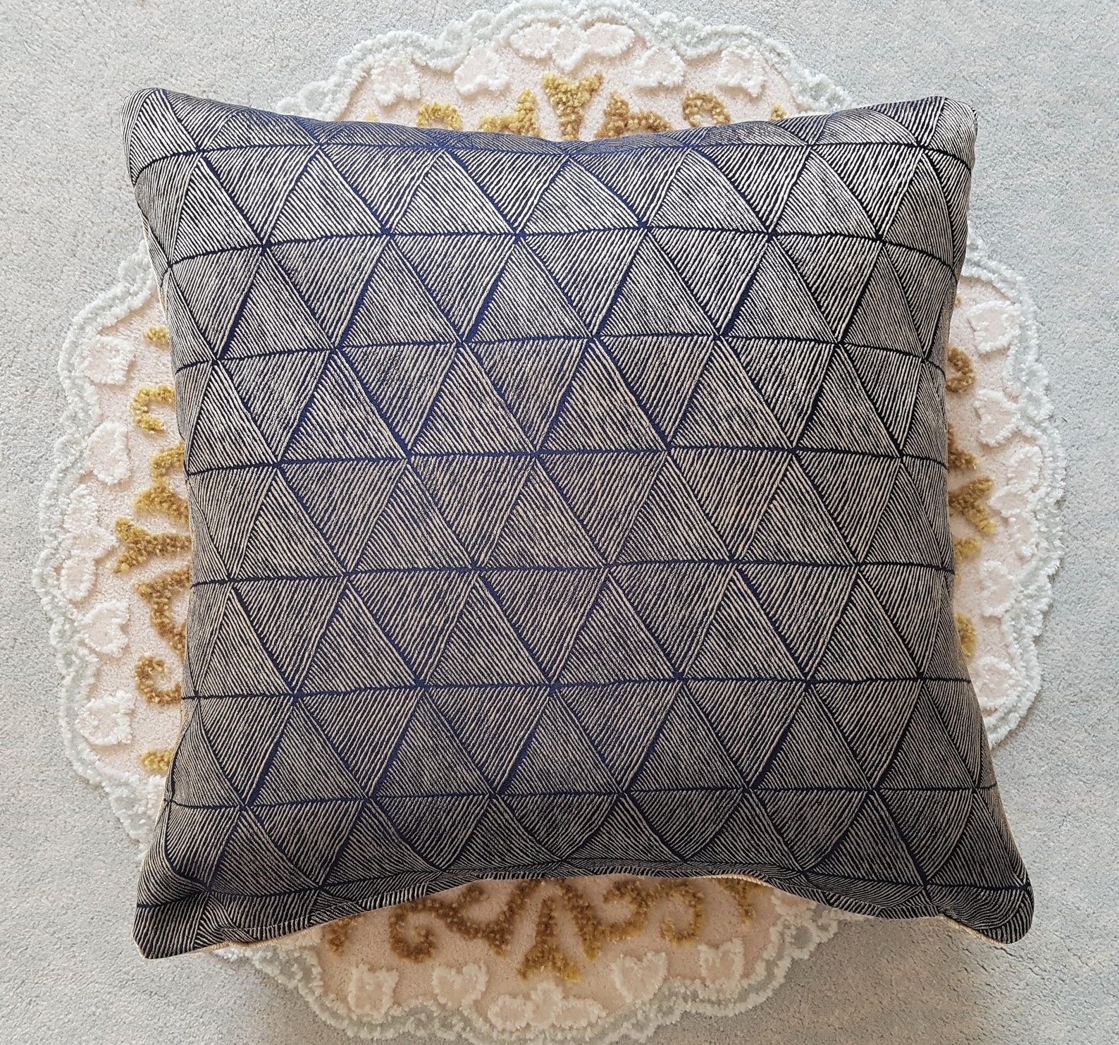 Diamond Shaped Velvet Pillow Cover - Etsy