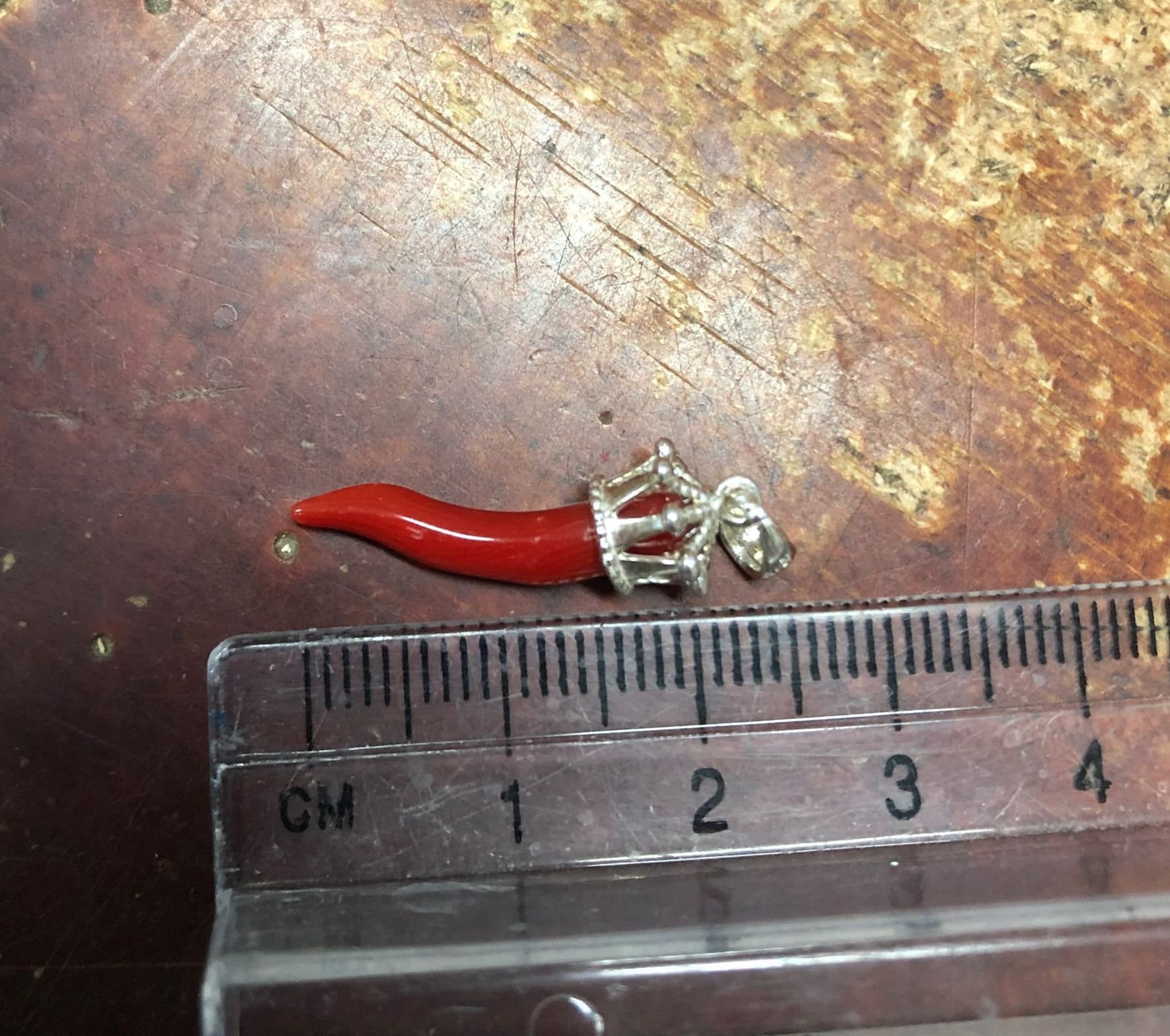 Red Coral Horn , Coral Pendant ,red Coral ,corniciello Charm,made in ...