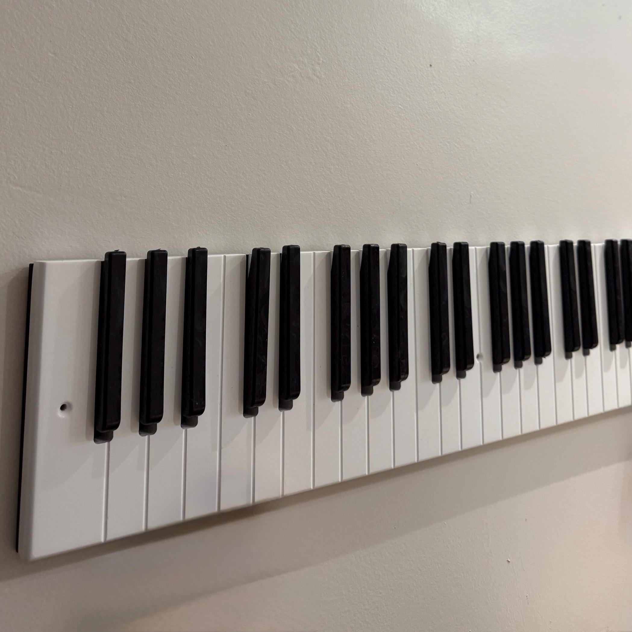 Decorative Wooden -key Piano Coat Rack - Vintage Design Wooden Hanger ...