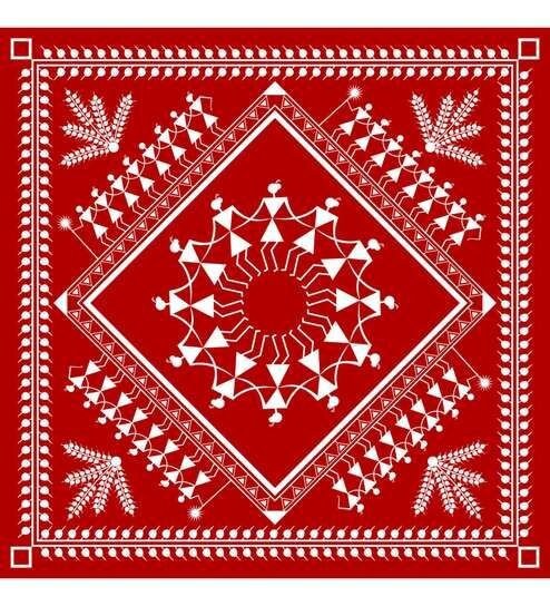 Traditional Warli Painting/ Wall Art/home Decor/tribal Art/canvas ...