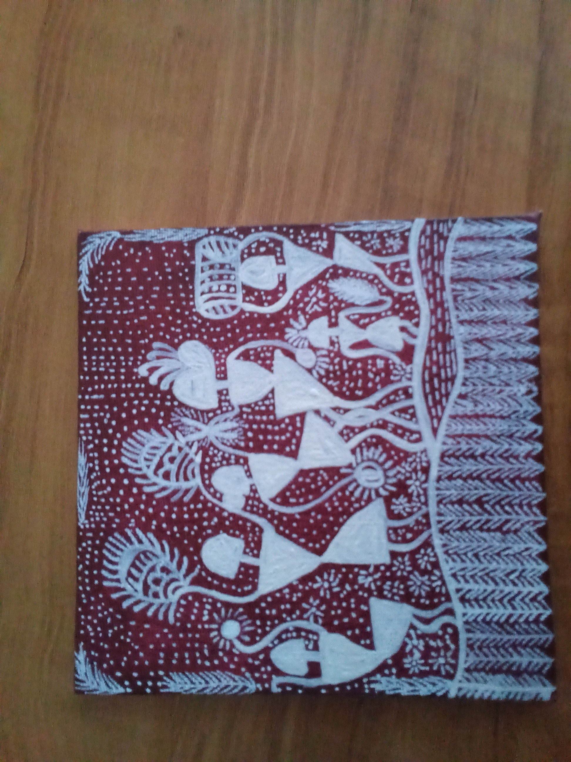 Traditional Warli Painting/ Wall Art/home Decor/tribal Art/canvas ...