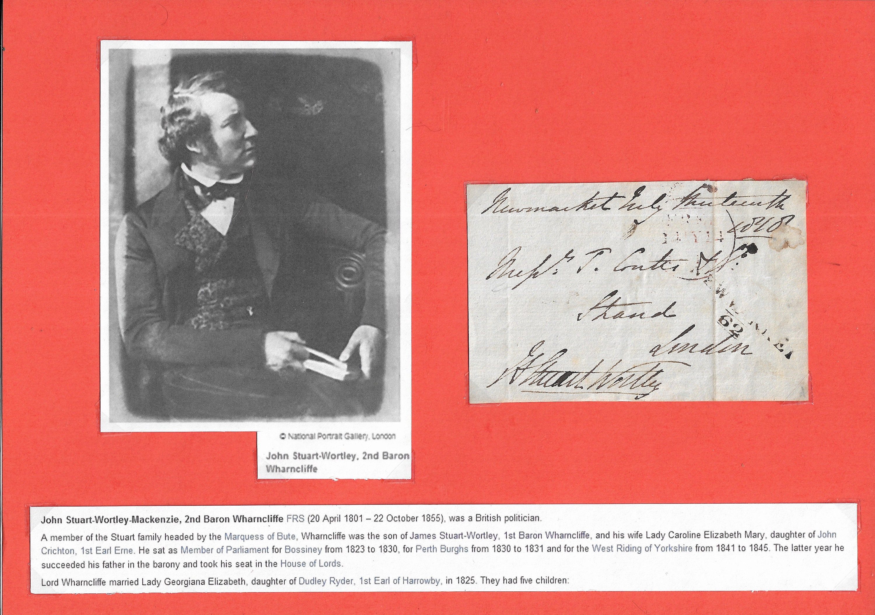 4 British Lords Barons Mps Military 1800s Signed Autographs With ...