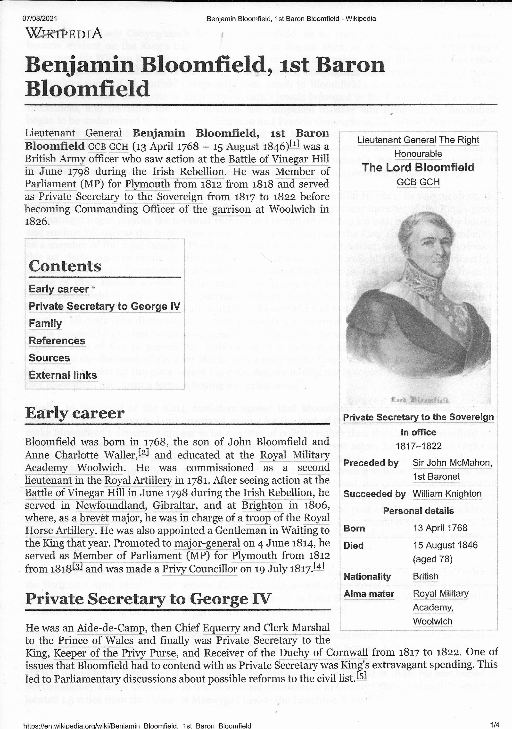 4 British Lords Barons Mps Military 1800s Signed Autographs With ...