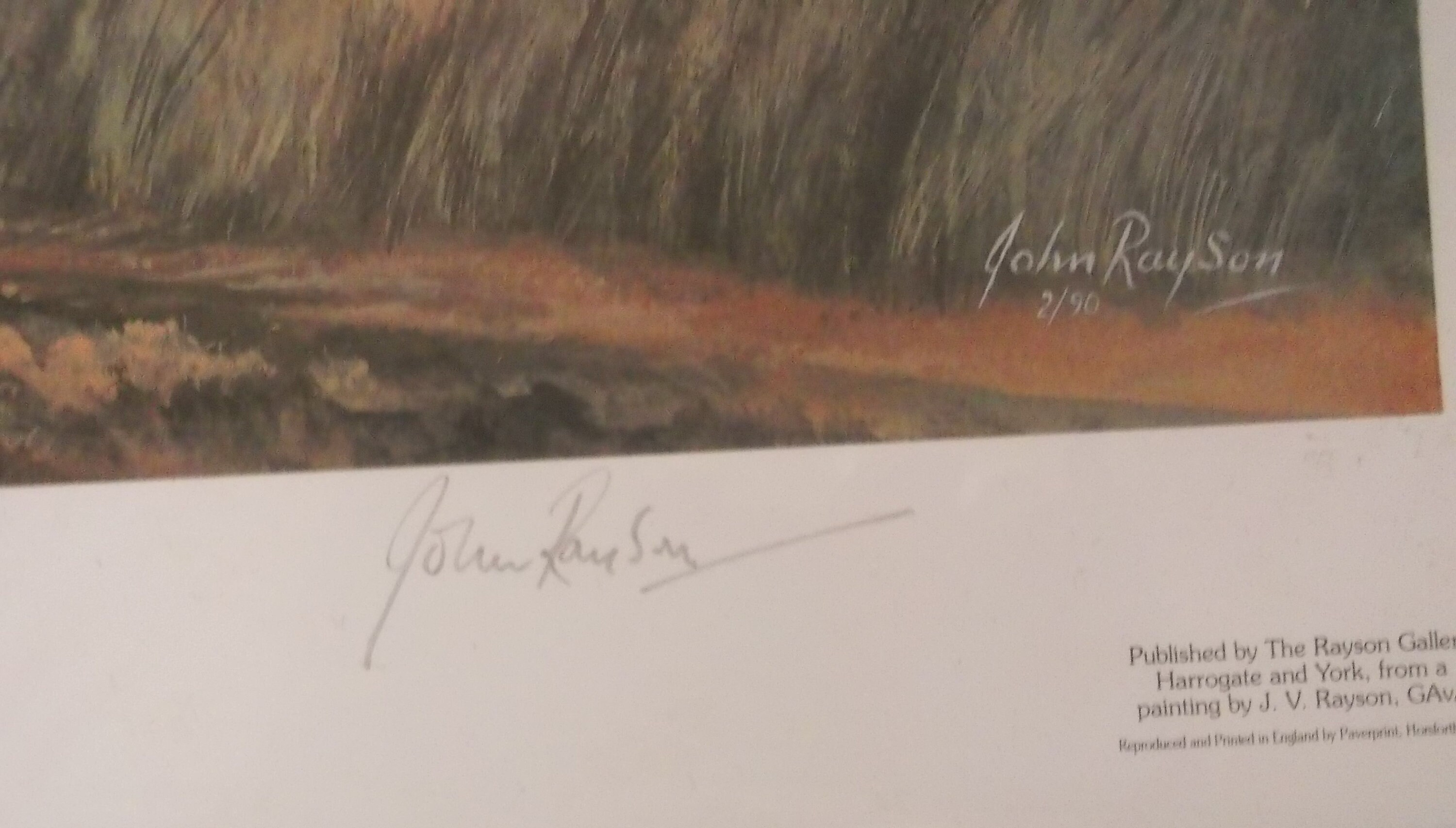 American Fighter Pilot James Goodson and Artist Hand Signed Autograph ...