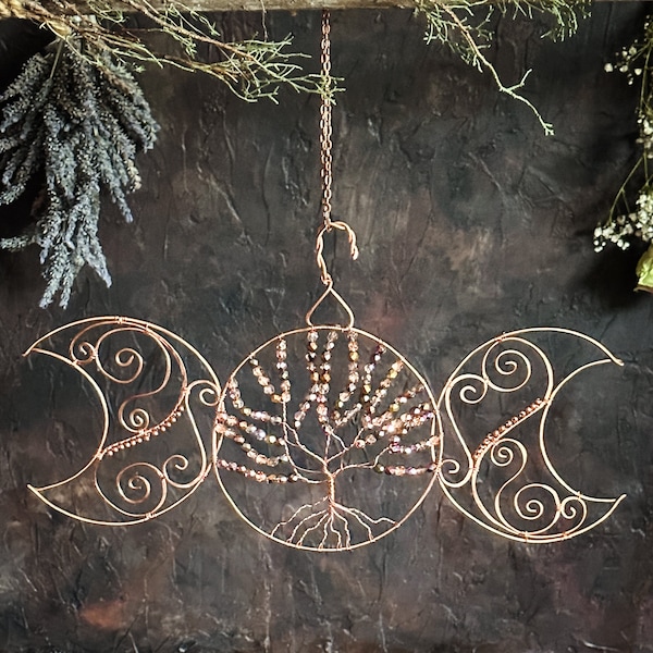 Wire Tree Suncatcher - Etsy