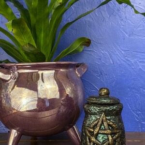 Pentacle Jar, Witchy Spell Jar Wiccan Decor, Gifts for Witches, Witchy ...