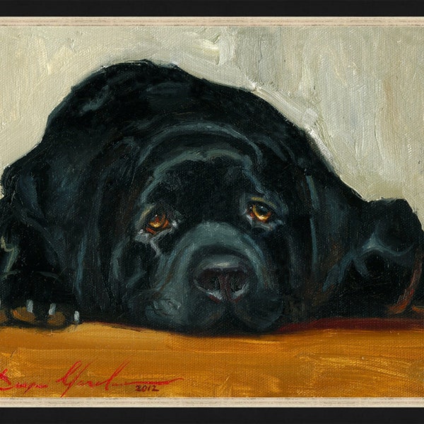 Labrador Painting - Etsy