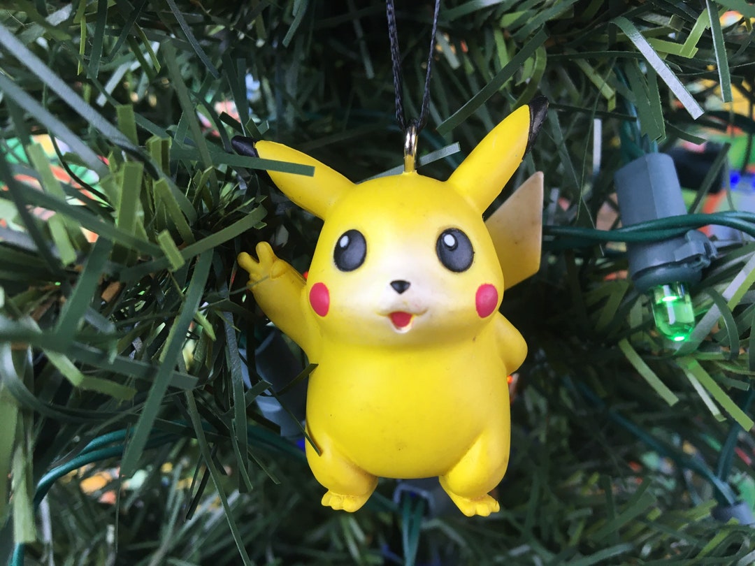 Pikachu Christmas Tree Ornament Gift Set - Etsy