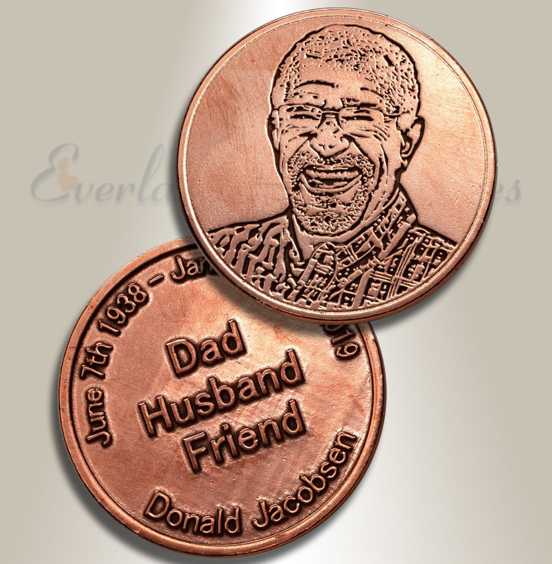 EVR Memories Memorial Coin - Etsy