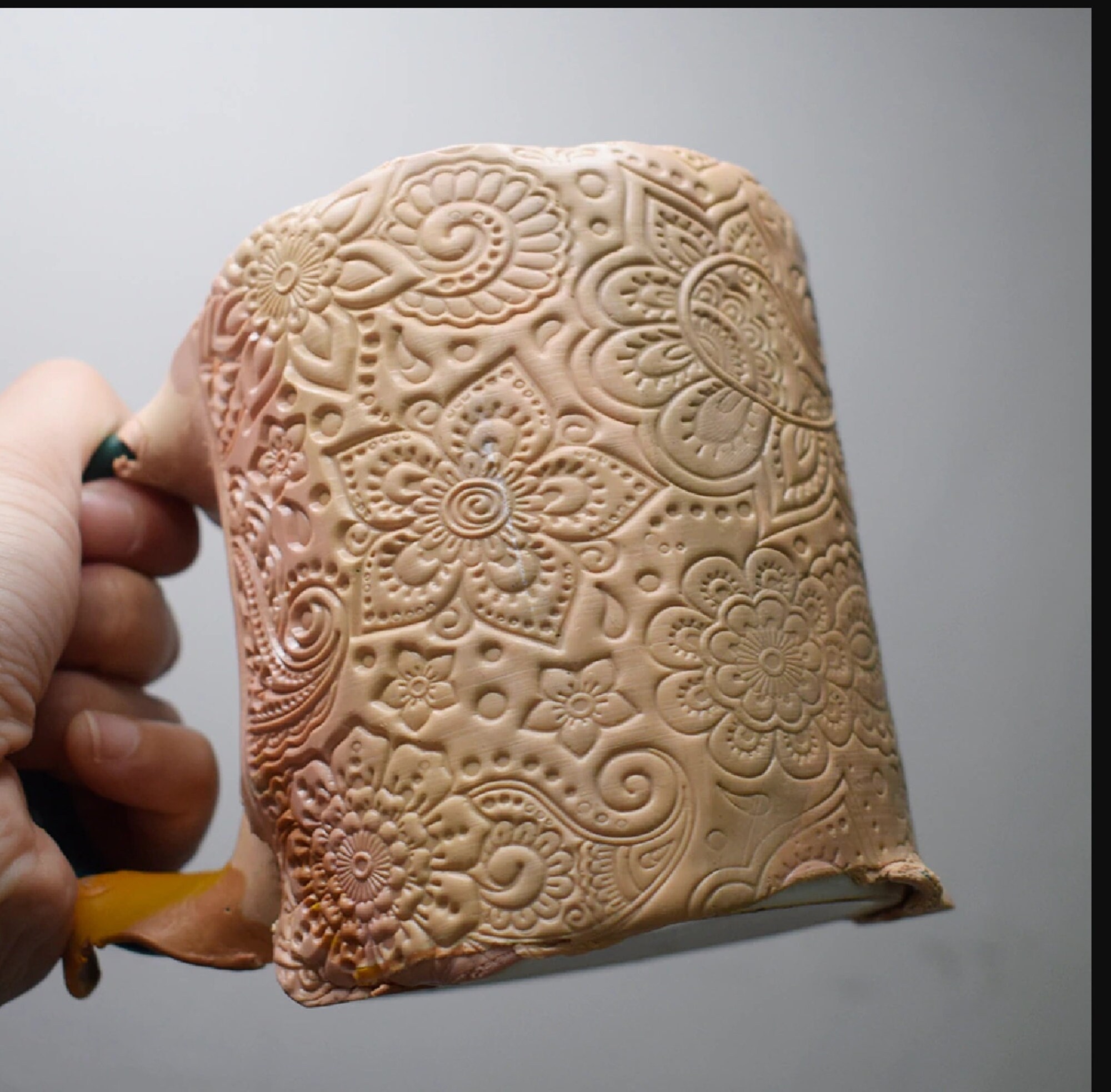 Pebbles 14x14cm Silicone Transparent Clear Stamp Polymer Clay - Etsy