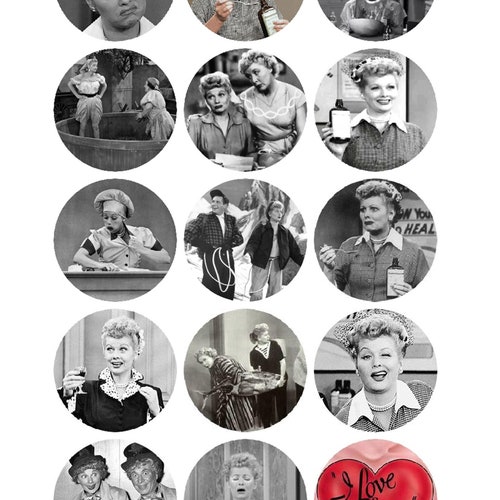 I Love Lucy Drawing Svg - Etsy