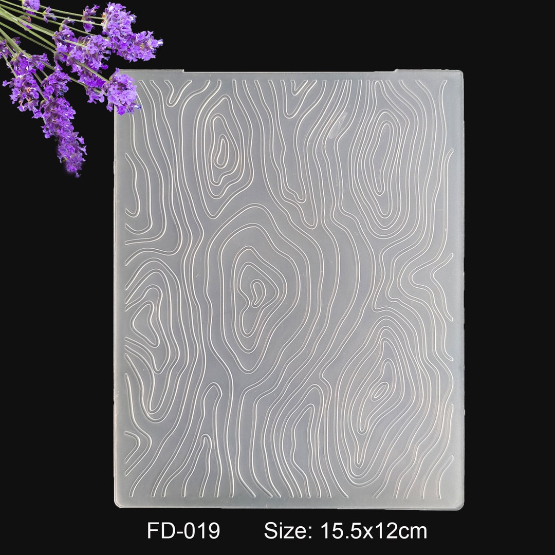 Wood Grain Embossing Folders for Polymer Clay Scrapbooking - Etsy