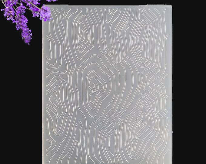 Wood Grain Embossing Folders for Polymer Clay, Scrapbooking as Seen on ...