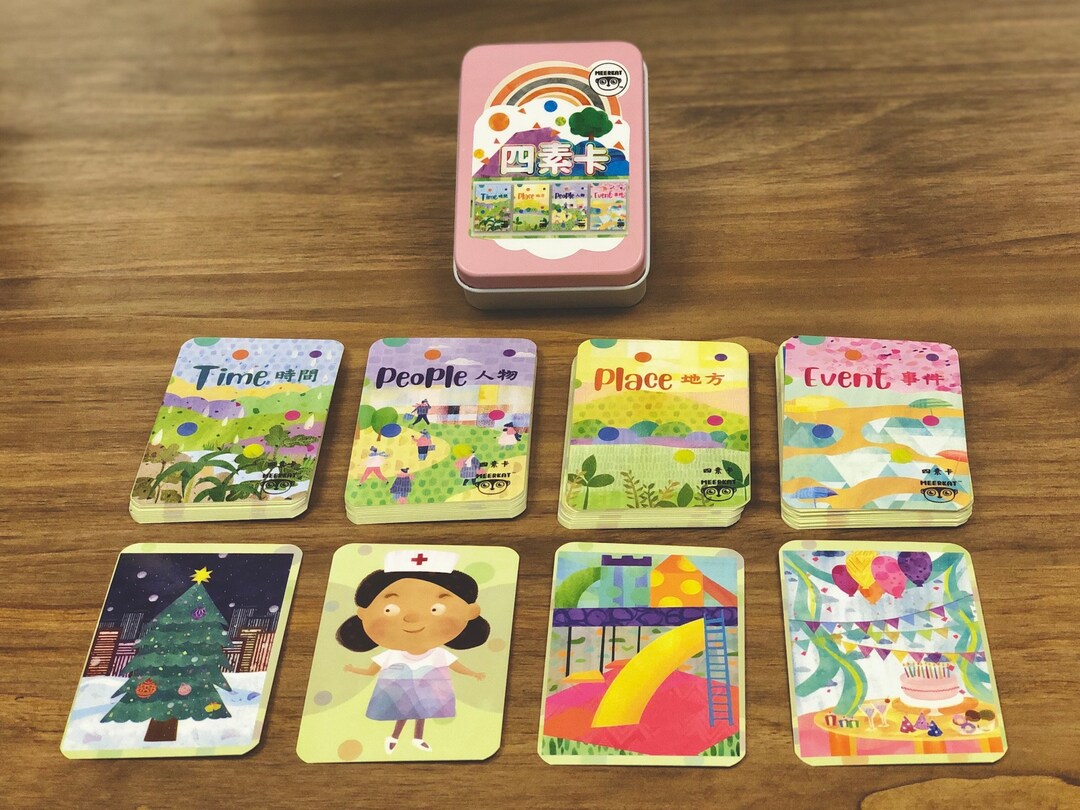 Meegat™ Four Elements Card Game for Creativity Development - Etsy