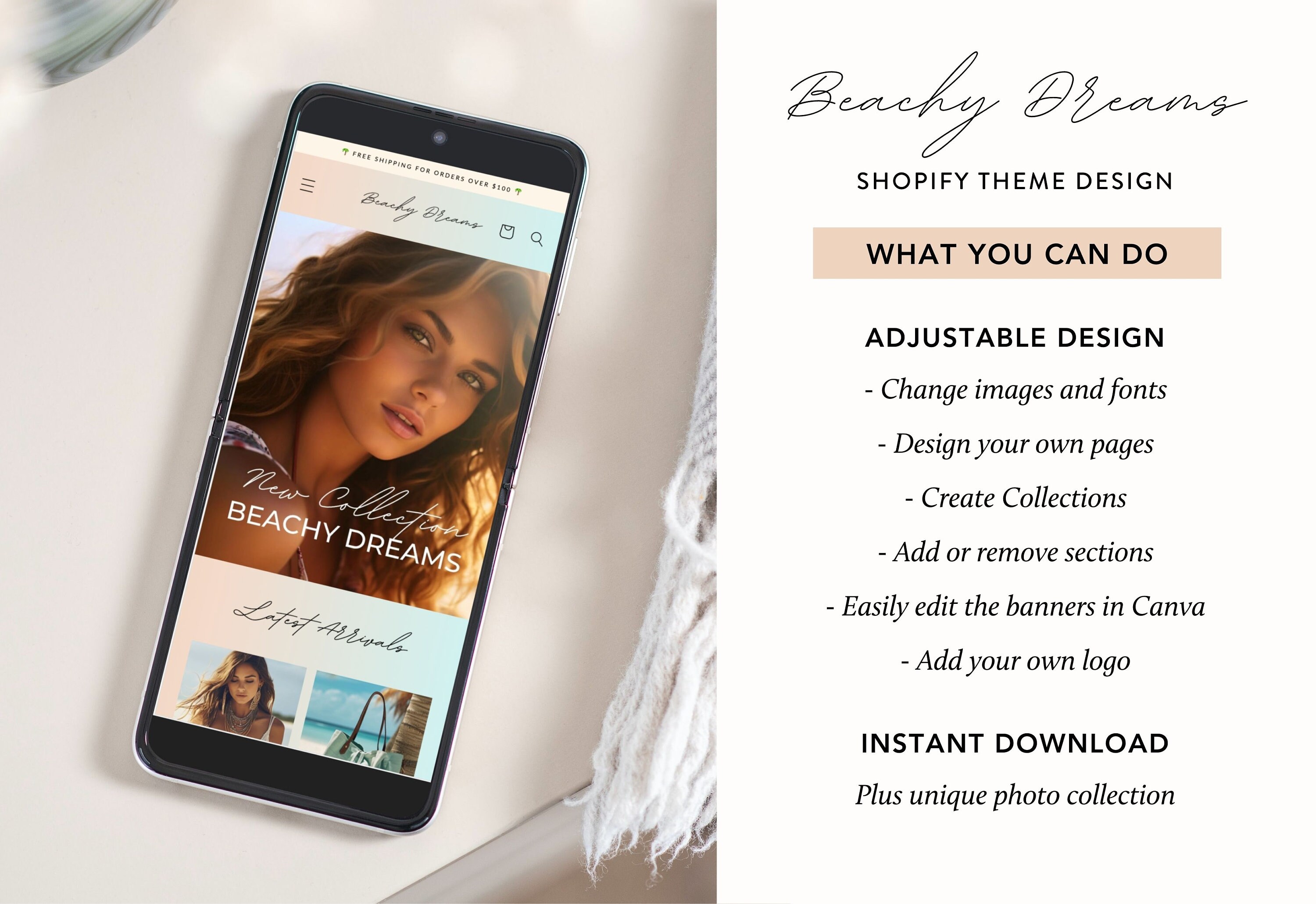 Gradient Shopify Theme Template Shopify Website Design Shopify Pastel ...