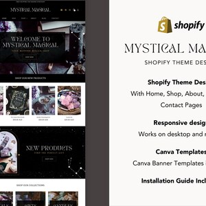 Mystical Magical Shopify Theme | Enchanting Website Design | Shopify ...