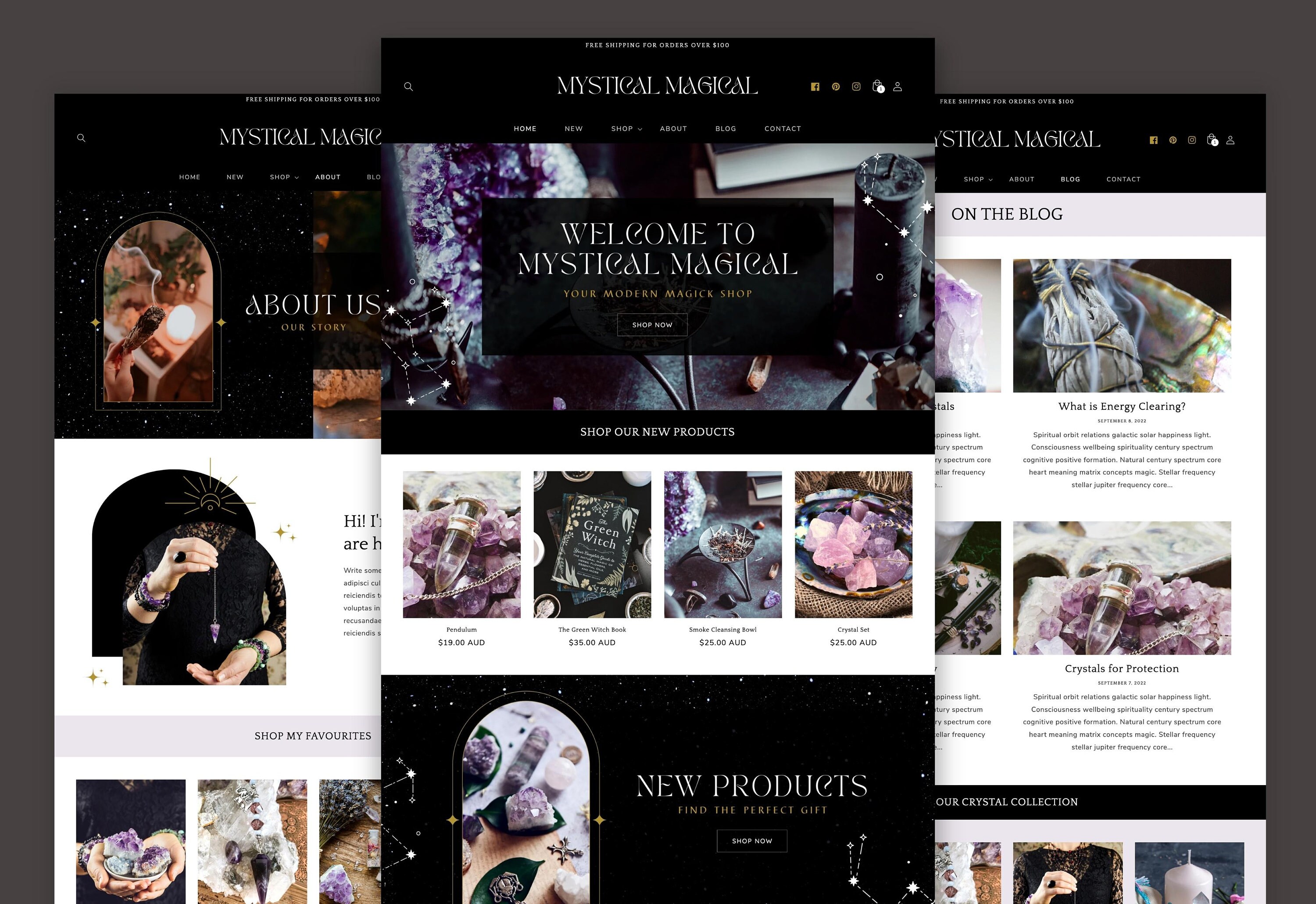 Mystical Magical Shopify Theme | Enchanting Website Design | Shopify ...