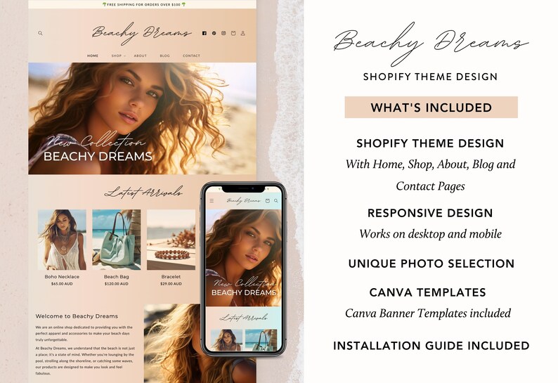 Gradient Shopify Theme Template - Shopify Website Design - Shopify ...