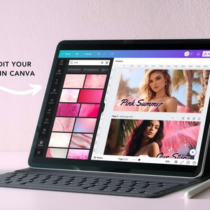 Pink Gradient Shopify Theme Template - Shopify Website Design - Shopify ...