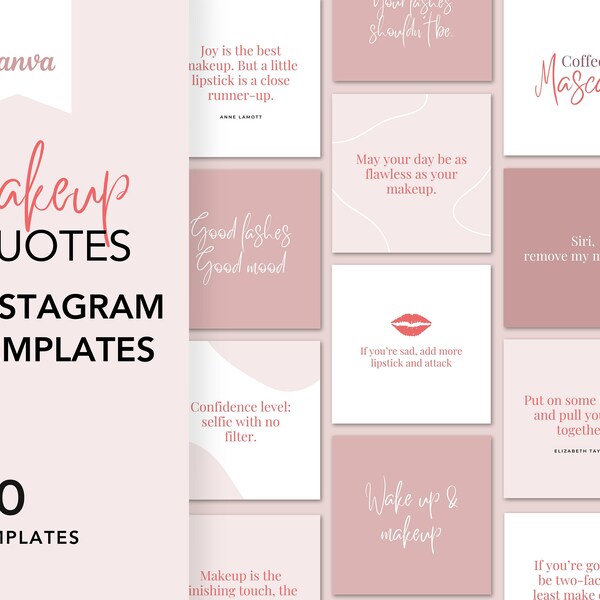 Makeup Quotes - Etsy