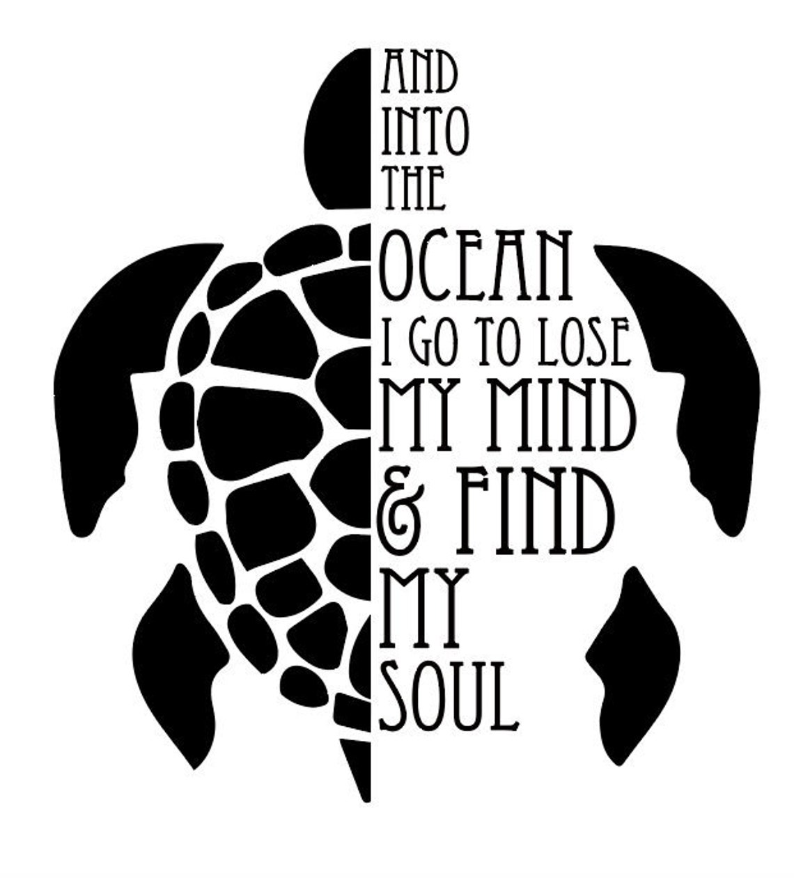 Graphic Turtle Svg - Etsy