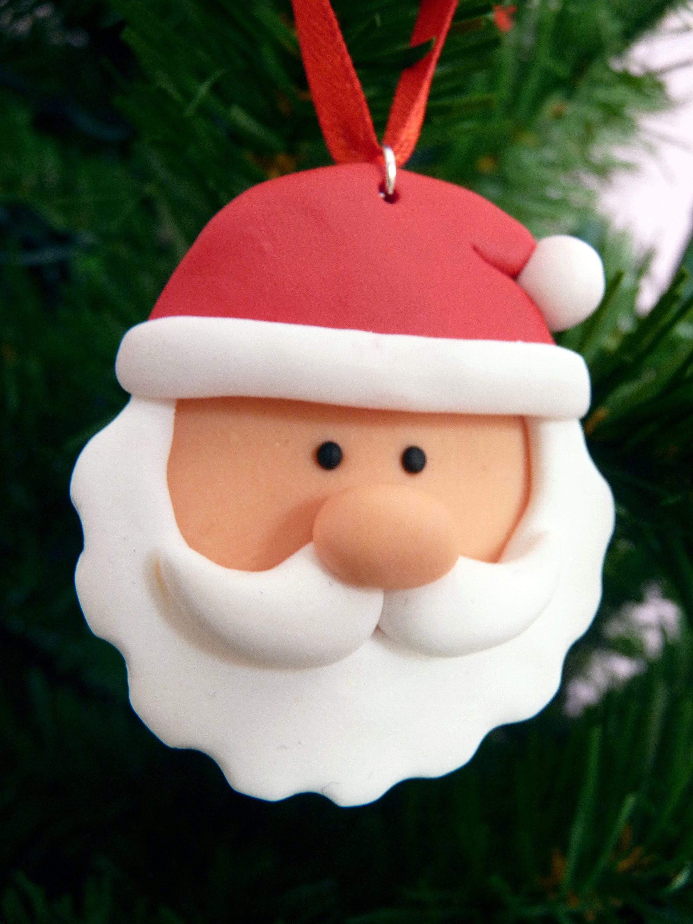Santa Claus Christmas Tree Decoration - Etsy Australia