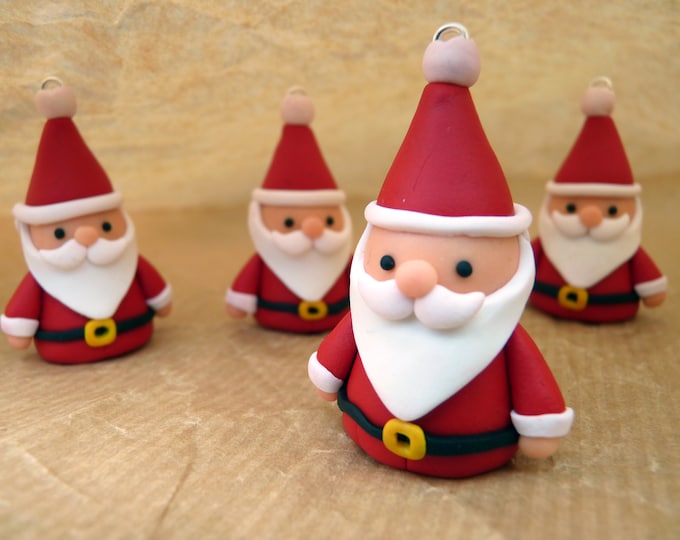 Christmas Santa Xmas Keyring Decoration - Etsy