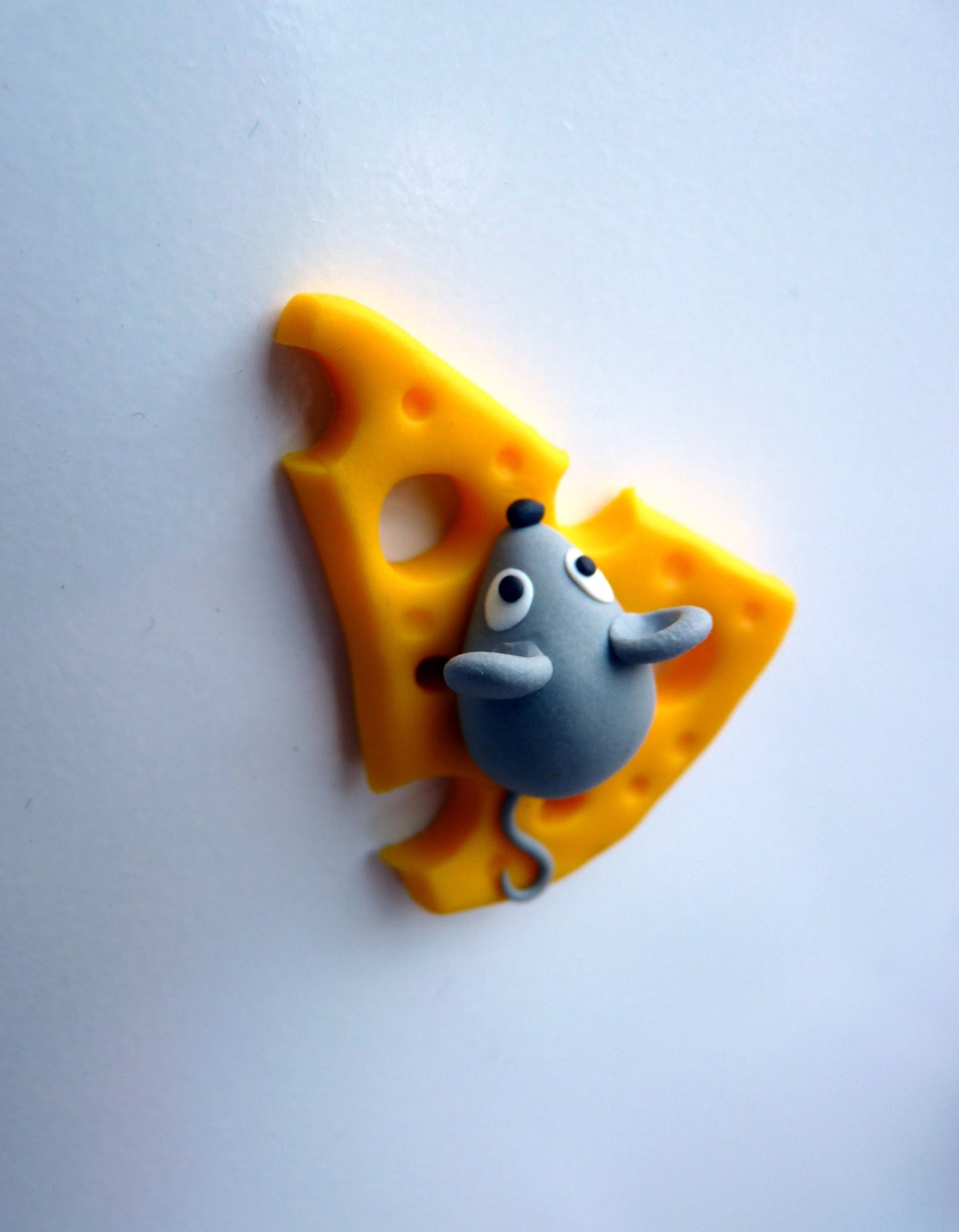 Mouse and Cheese Fridge Magnet - Etsy